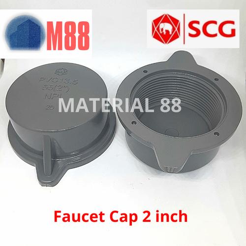 Jual Dop Drat Dalam 2 inch AW SCG Faucet Cap PVC Tutup Pipa - Kab ...