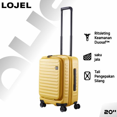 Jual koper 20 inch / Cabin, Lojel Cubo Warna Kuning Original - Merah ...