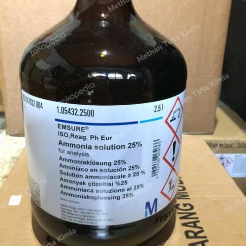 Jual merck 1.05432 || ammonia solution merck || ammonia solution 25% ...