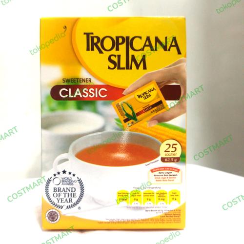 Jual Gula Tropicana Slim Classic isi 25 sachet - Kab. Bekasi - COSTMART | Tokopedia