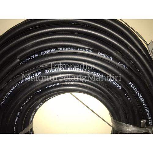 Jual Selang angin Air hose - 1/4" Fluidcor industrial 300 psi 20 bar ...