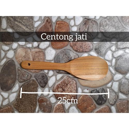 Jual Sutil Kayu Jati/ Eros Jati/Solet Jati/Centong Jati/Sutil Kuda Jati ...