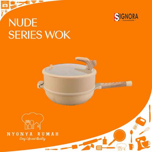 Jual Signora Nude Series Wok/Wajan set/Steamer/Alat kukus - Jakarta ...