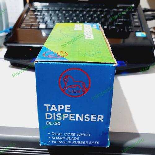 Jual DISPENSER TAPE LION NO.50 ORIGINAL LION DISPENSER - Kota Bekasi ...