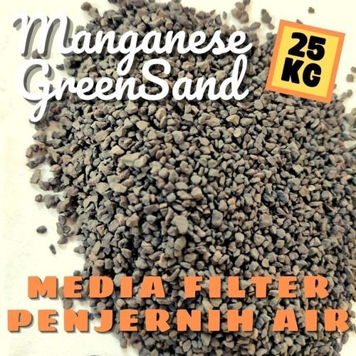 Jual pasir aktif manganis media filter air sumur bau dan keruh - 25kg ...