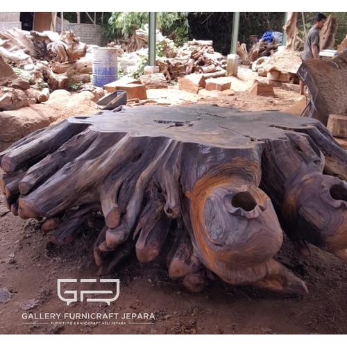 Jual Meja Akar Sonokeling Utuh Kayu Pendem Langka 250x160 cm - Kab ...