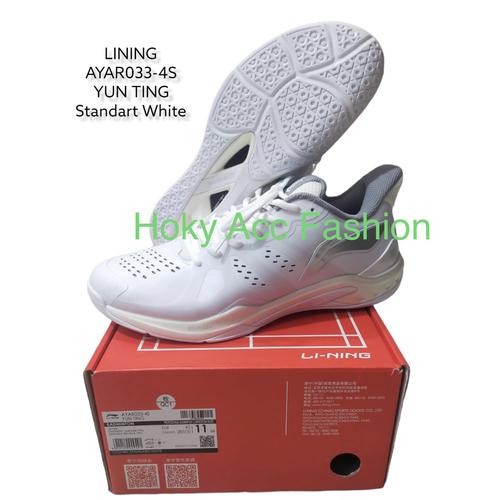Jual Sepatu Badminton LI-NING Lining AYAR033-4 Yun Ting white Original ...