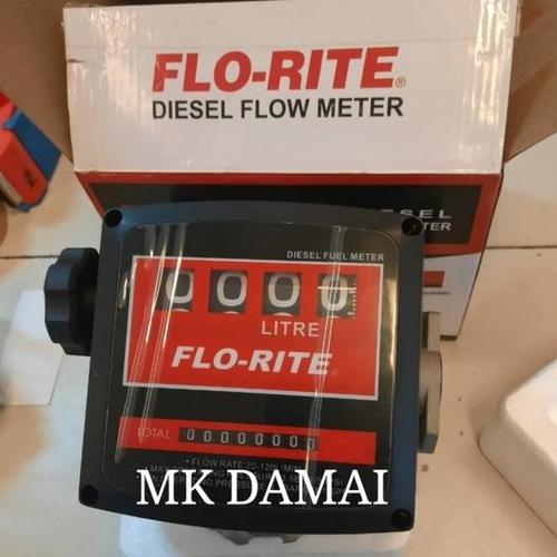 Jual Meteran Solar Flo Rite 4 Digit Drat 1 Flowmeter Flow Meter ...