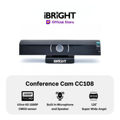 Jual iBright Conference Camera CC108 - Video Audio Meeting - ULTRA HD ...