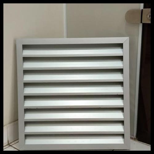 Jual JALUSI FULL ALUMINIUM, LUBANG ANGIN, KISI KISI 40×20 - Putih - Kab ...