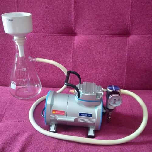 Promo Set Buchner Funnel Filtration 1000ml&100mm Plus Vacuum Pump ...