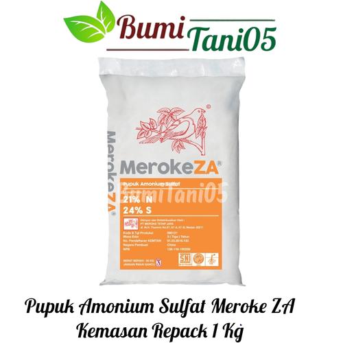 Jual Pupuk Meroke ZA Amonium Sulfat Kemasan Repack 1 Kg - Kota ...