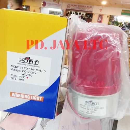 Jual Fort Warning Light - Lampu LED 4 - LTD-1101M-LED - 220VAC RED ...