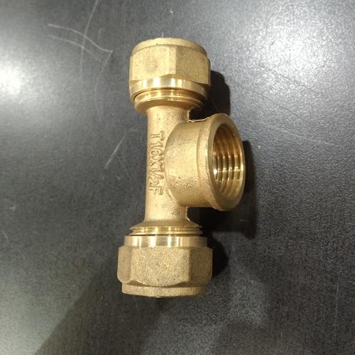 Jual keni T sambung pipa 16mm.kuningan - T16 drat dalam - Kota Bandung ...