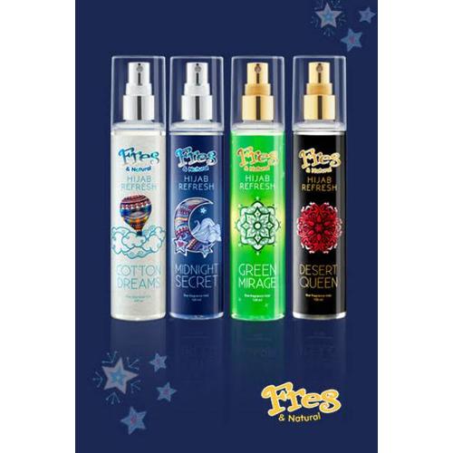 Jual Fres&Natural Hijab Refresh Spray Cologne Perfume All Variant ...