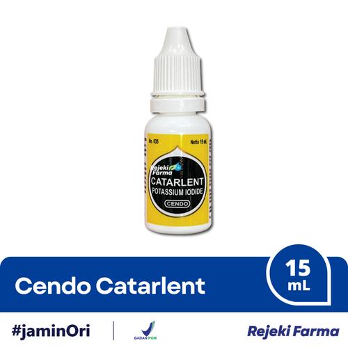 Jual CENDO CATARLENT 15 mL Botol Obat Tetes Mata CATARLEN 15ML ...
