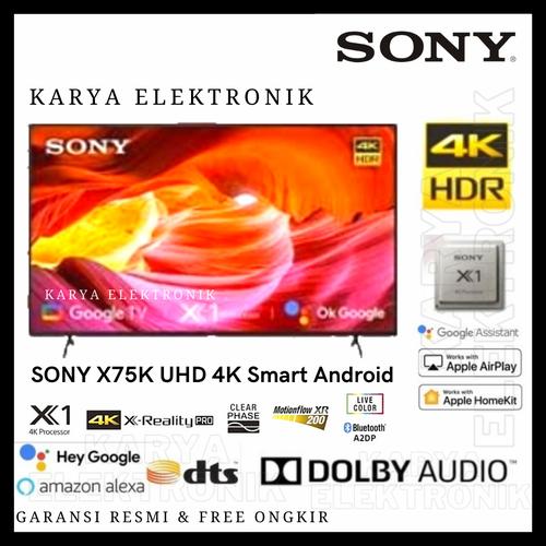 Jual SONY KD 65X75K 4K UHD SMART ANDROID LED TV 65 INC KD-65X75K - Jakarta Barat - KaryaElectro ...