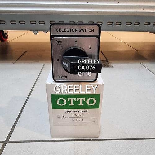 Jual Rotary Switch CA-076 OTTO 1P 3 Step/2 Stages Taiwan Change Over ...
