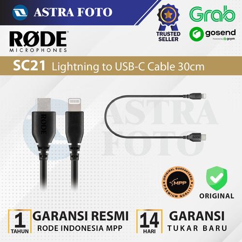 Jual Rode SC21 Lightning to USB-C Cable 30cm - RODE SC 21 - Jakarta ...