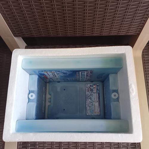 Jual Paket Ice Pack + Box Styrofoam 34x25x30cm / Box Ice Cream / Box ...