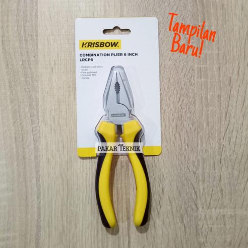 Jual Krisbow Tang Kombinasi 6" / Plier Combination 6 inch Krisbow ...