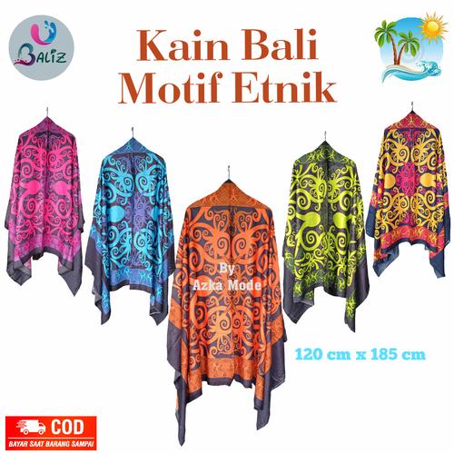 Jual Kain Bali Pantai/Kain Bali Motif Etnik Baru Jumbo/Kain Bali Unik ...