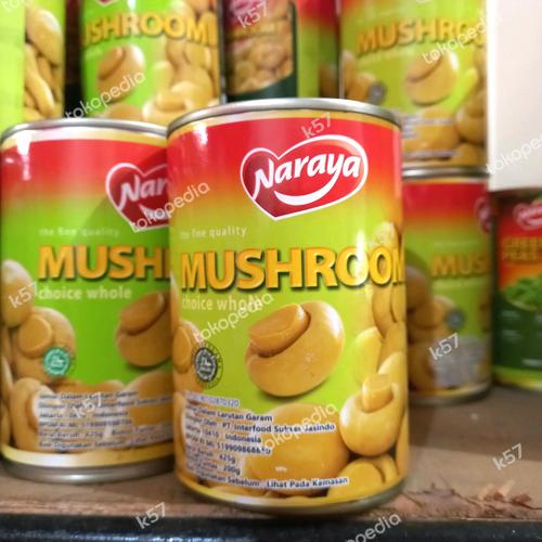 Jual NARAYA WHOLE MUSHROOM / JAMUR KANCING KALENG 425G - Kota Denpasar ...