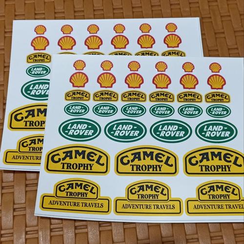 Jual Sticker detailing camel trophy untuk rc adventure rc4wd. defender ...