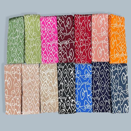 Promo BATIK SALMA Kain Batik Cap Garutan Mega Mendung Batik Trusmi - 4 ...