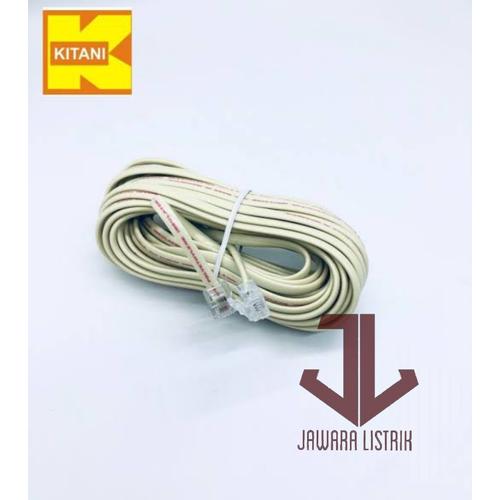 Jual KABEL LINE TELEPON PAKETAN KITANI + RG11 5 10 15 20 25 30 METE - 2 ...