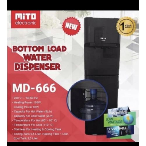 Jual dispenser galon bawah mito md 666 - Kota Denpasar - SK bali ...