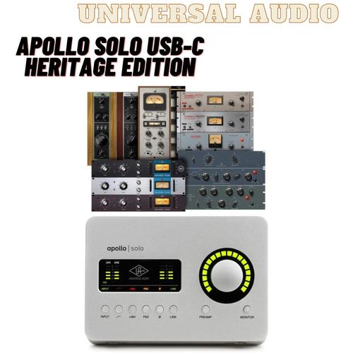Jual Universal Audio Apollo Solo USB-C Audio Interface with UAD DSP ...