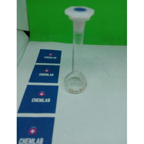 Jual Labu Ukur Clear 10 ml PP Stopper - Volumetric Flask - Kota Bandung ...