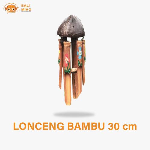 Jual LONCENG BAMBU/LONCENG ANGIN BAMBU/GANTUNGAN BAMBU/KLINTINGAN - Kab ...
