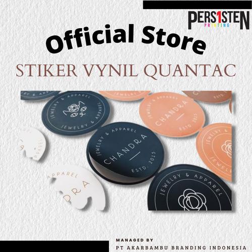 Jual Cetak Sticker Label Kemasan / Packaging Custom A3+ Bahan Vynil ...