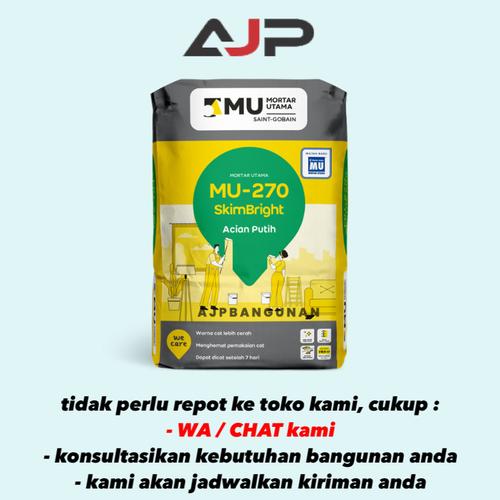 Jual Mortar Utama 270 | MU 270 | Acian Putih | 25 kg | - Kota Surabaya ...