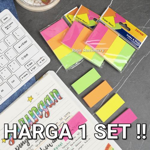 Promo Joyko Memo Stick Sticky Notes Kertas Memo Tempel Joyko 4 Warna IM ...
