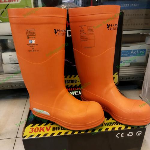 Jual SEPATU RUBBER BOOTS ANTI LISTRIK 30KV HARVIK TERMURAH - Jakarta ...