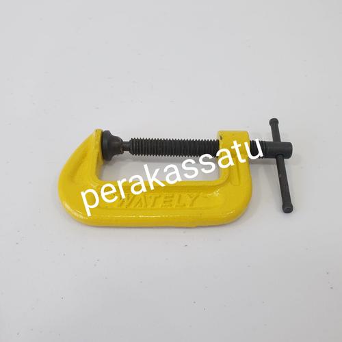 Jual KLEM C 2 INCI INCH BAIS G 2" CLAMP WATELY CATOK JEPIT KAYU BESI ...