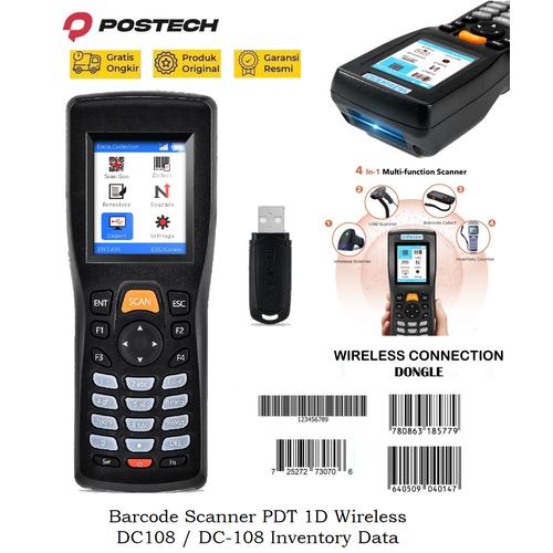 Jual Barcode Scanner PDT 1D Wireless - Iware DC108 / DC-108 Inventory ...
