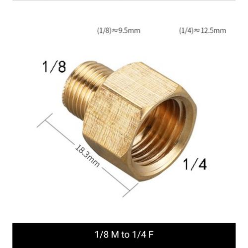 Jual VLOK RING BUSHING KUNINGAN 1/4" FEMALE x 1/8" MALE - Kota Bandung ...