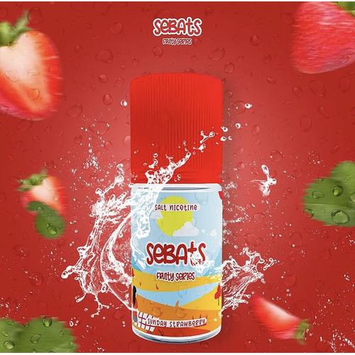 Jual Sebats Fruity Series - Sunday Strawberry Saltnic 30ML - 30mg ...