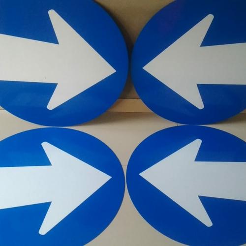 Jual Rambu Lalu Lintas Ukuran 60x60 cm. Plat ACP 3mm + Kiwalite. Custom ...