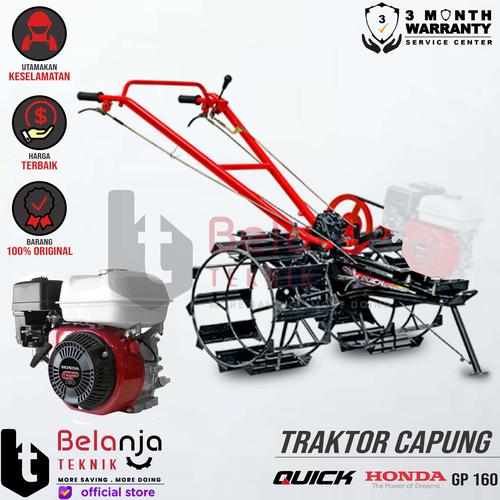 Jual Quick Mesin Traktor Capung Metal + Mesin Engine Honda GP 160 ...