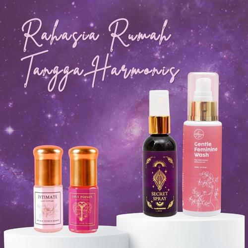 Jual Intimate Silky Parfume Love Poison Night Secret Spray Feminine ...