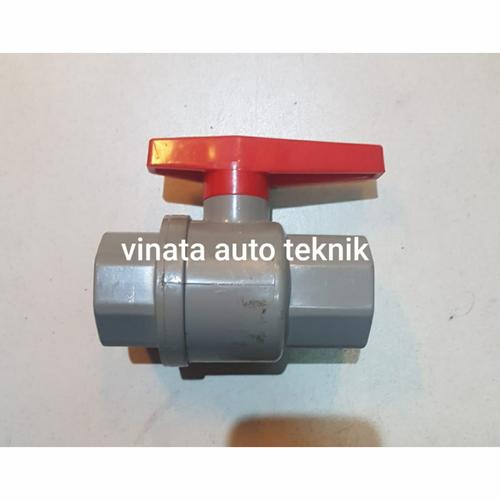 Jual Ball Valve PVC 2" Socket (Polos), Stop Kran / Kran air PVC ...