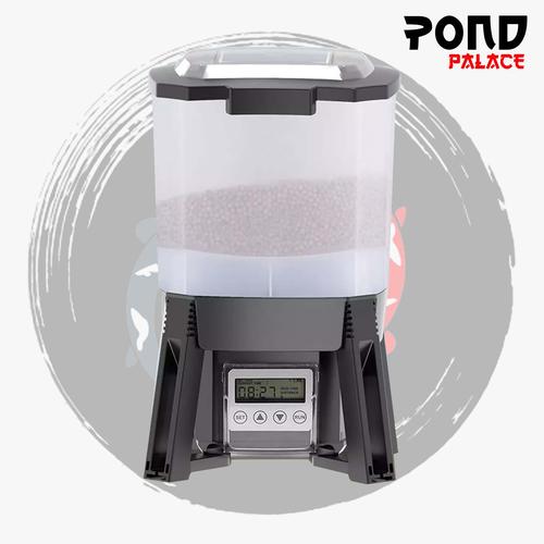 Jual Koi Pond Automatic Feeder 6L Koi Feeder Otomatis Solar Panel Surya ...
