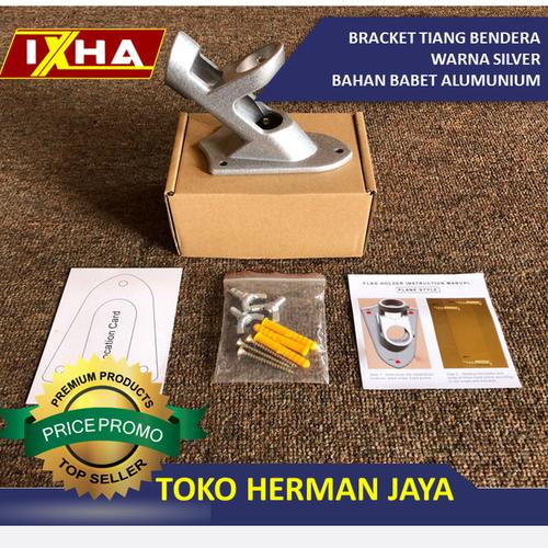 Jual Bracket Tembok Tiang Bendera Merah Putih Ala Eropa - Bracket ...