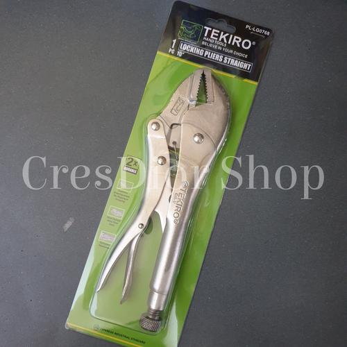Jual tang buaya jepit klem stel setel lurus straight locking grip ...