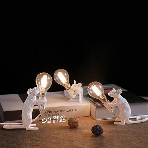 Jual LMPde Nordic Creative Mini Mouse Lamp Lampu Tidur Hias Tikus Unik ...